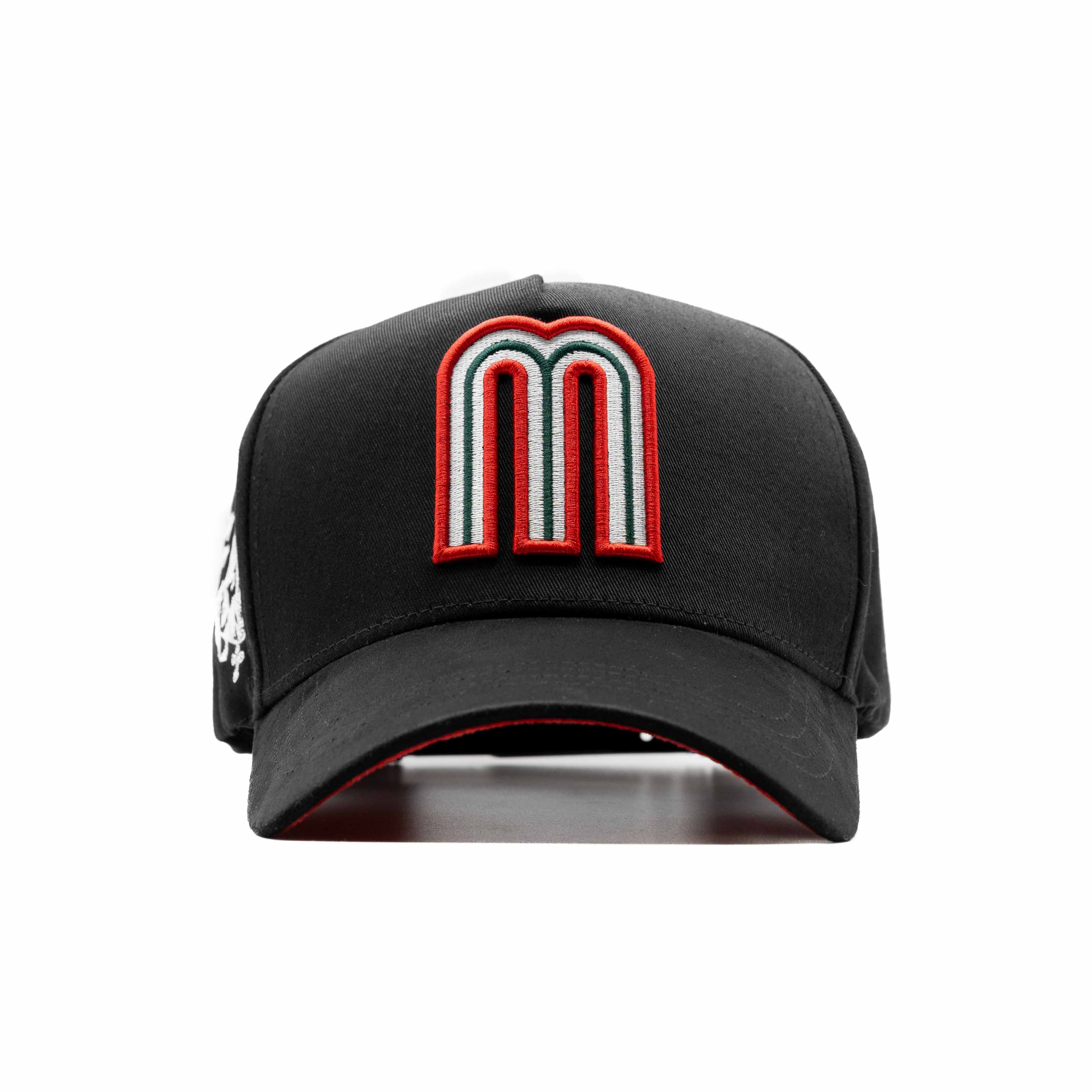 SI DIOS QUIERE HAT BLACK/ RED LOGO – Honker Co.